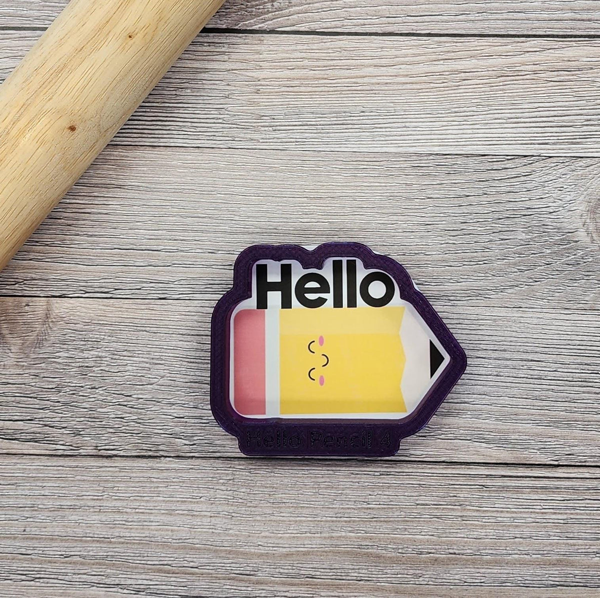 Hello Pencil Lettered Cookie Cutter – Bobbi's Cutters