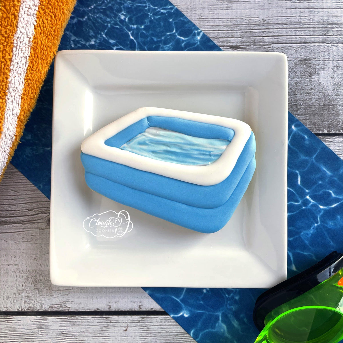 Kiddie Pool Cookie Cutter by Clough'd 9 Cookies – Bobbi's Cutters