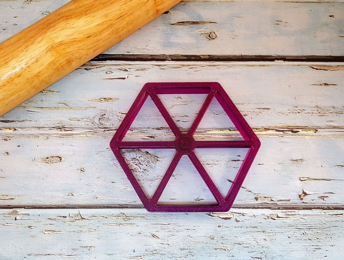 Multi Cutter Triangle Cookie Cutter – Bobbi's Cutters