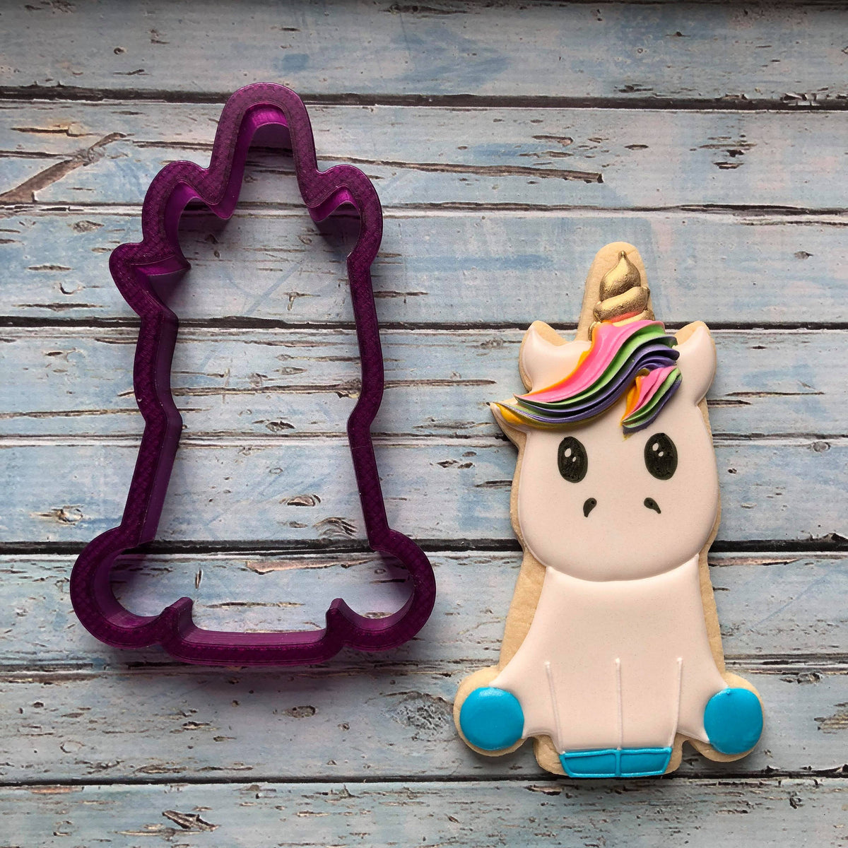 Full Body Unicorn #4 Cookie Cutter – Bobbi's Cutters