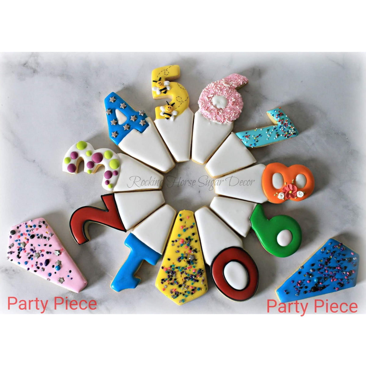 Lynne's Platter Numbers & Party Pieces Cookie Cutter Set – Bobbi's Cutters