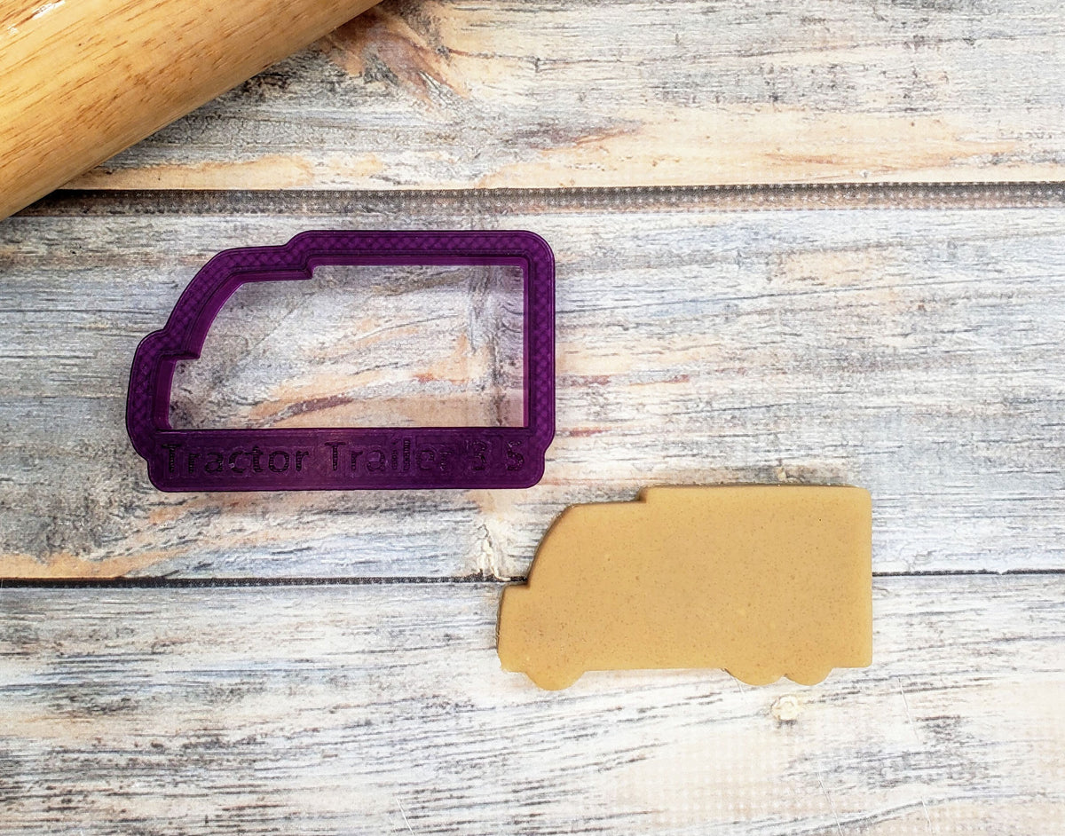 Tractor Tailer Cookie Cutter – Bobbi's Cutters