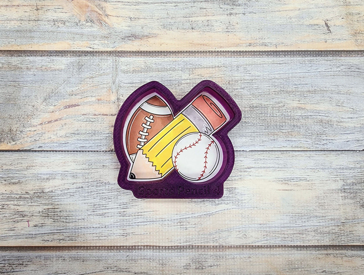 Sports Pencil Cookie Cutter – Bobbi's Cutters