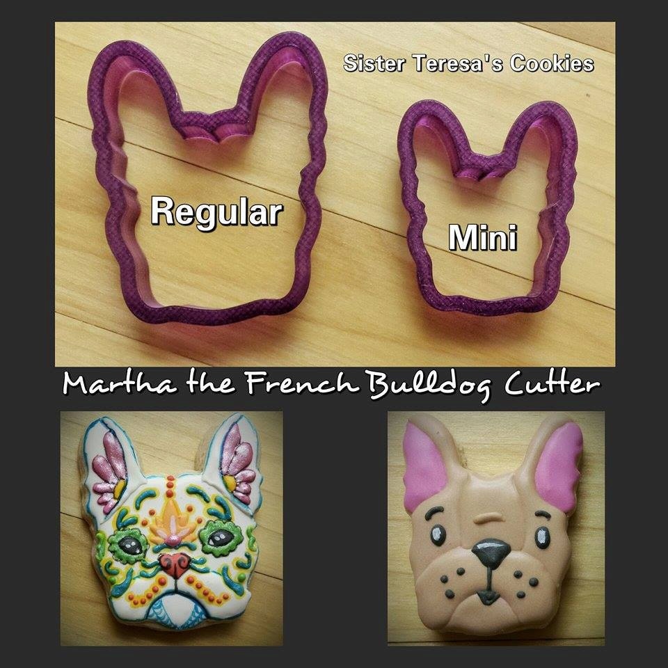 Martha the French Bulldog Cookie Cutter – Bobbi's Cutters