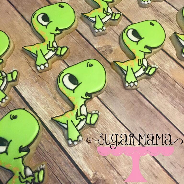 Tiny T the T-Rex Dinosaur Cookie Cutter – Bobbi's Cutters